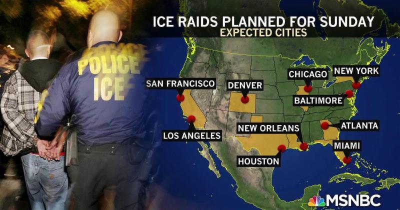 Ice Raids This Sunday - Solano Immigration Law Firm